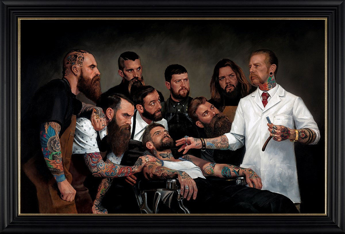 The Shaving Lesson of Frank Rimer – Halo | Gallery